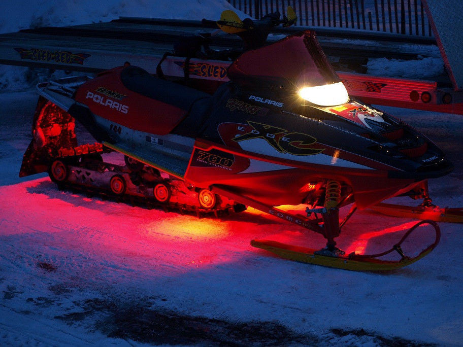 HIGH PERFORMANCE Snowmobile 18-Color LED Neon Lighting 6-Pack w/ BONUS ...